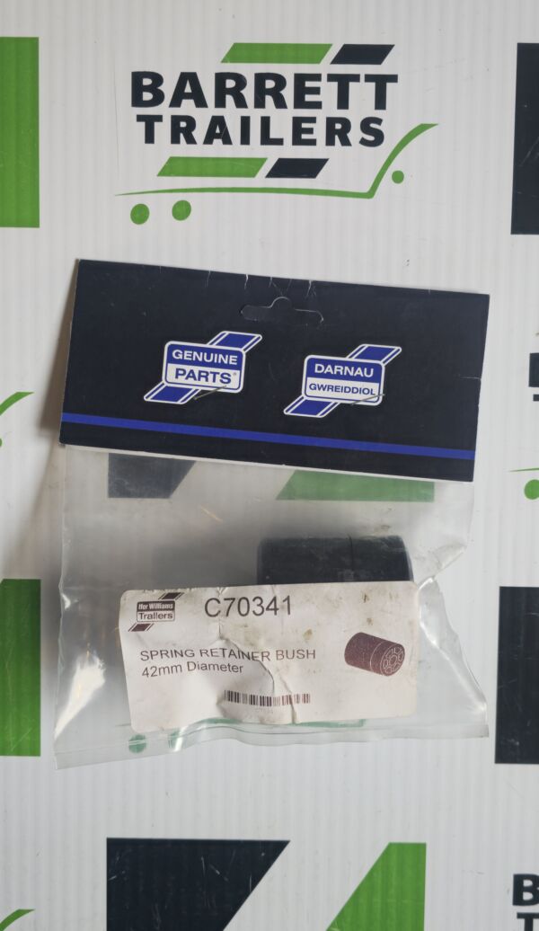 Ifor Williams Plastic Twin Spring Retainer Bush - Barrett Trailers